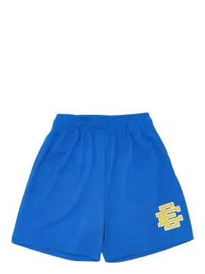 ERIC EMANUEL ERIC EMANUEL Logo-Print Track Shorts Blue
