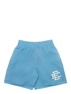 ERIC EMANUEL Logo Print Mesh Shorts Blue