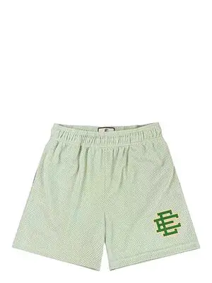 ERIC EMANUEL Elasticated Waistband Logo Detail Shorts - Green