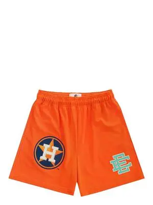 ERIC EMANUEL Houston Astros Mesh Shorts - Orange