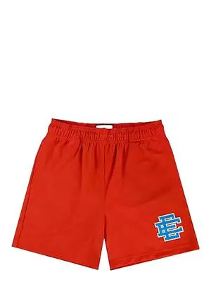 ERIC EMANUEL Basic Logo Shorts - Red