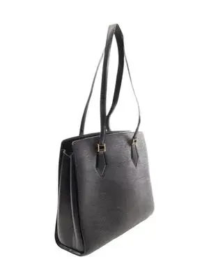 LOUIS VUITTON Epi Duplex Shoulder Bag - Black
