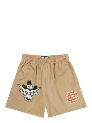 ERIC EMANUEL Graphic Print Shorts - Brown