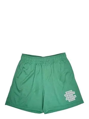 ERIC EMANUEL Mesh Logo-print Shorts - Green