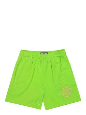 ERIC EMANUEL Logo Print Mesh Shorts - Green