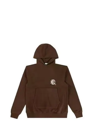ERIC EMANUEL Logo Print Hoodie - Brown