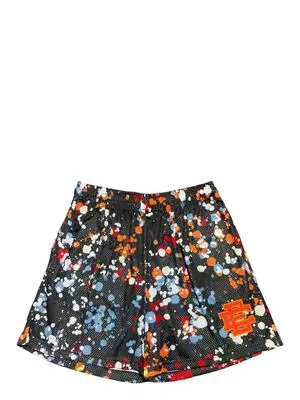 ERIC EMANUEL Graphic Pattern Shorts - Black