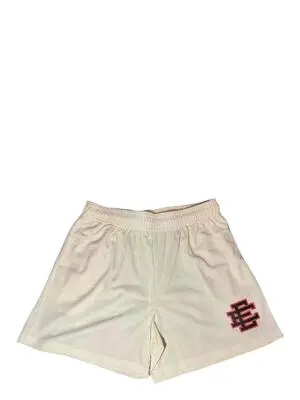 ERIC EMANUEL ERIC EMANUEL Logo Print Shorts Neutrals