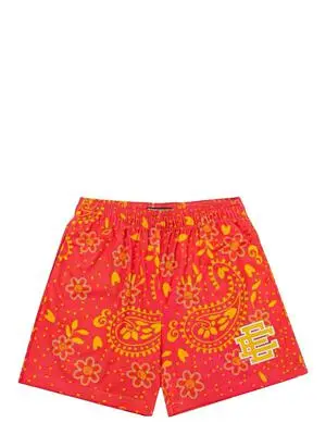 ERIC EMANUEL Paisley Print Shorts Pink