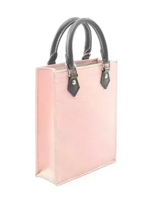 LOUIS VUITTON Petite Sac Plat Epi Handbag - Pink
