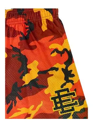 ERIC EMANUEL Camouflage Pattern Shorts - Red