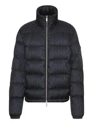 Dior Zip-up Padded Down Jacket - Black