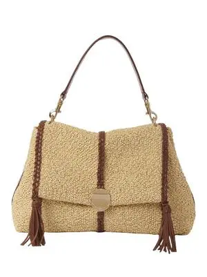 Chloé Penelope Medium Shoulder Bag - Nude