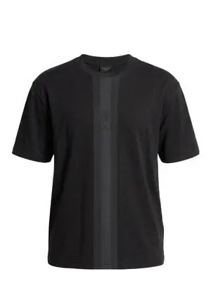 Gucci Cotton T-shirt With Muted Web - Black