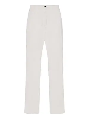 THE ROW Tailored Trousers With Belt Loops - Retro White