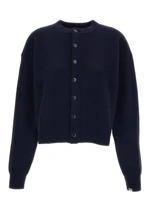 Extreme Cashmere Button-up Cardigan - Blue