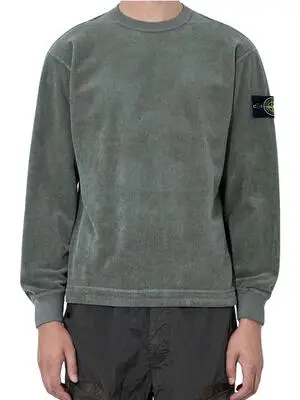Stone Island Long Sleeve Sweatshirt - Black
