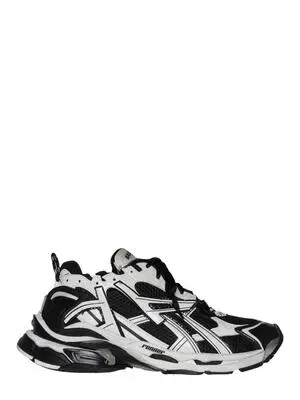 Balenciaga Runner Lace-up Sneakers - White/black