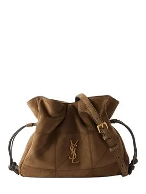 SAINT LAURENT SAINT LAURENT Jamie Quilted Suede Shoulder Bag