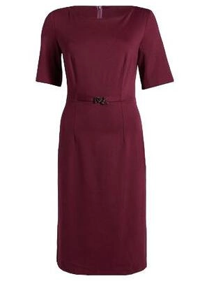 MANILA GRACE Midi Dress - Red