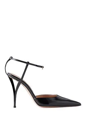 GIANVITO ROSSI Patent Leather Nuit 95 Pumps - Black
