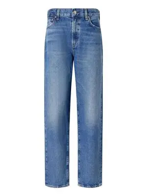 Citizens Of Humanity The Taper Jean Mid-rise Straight-leg Jeans - Blue