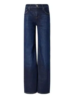 Citizens Of Humanity Nora Mid-rise Wide-leg Jeans - Blue