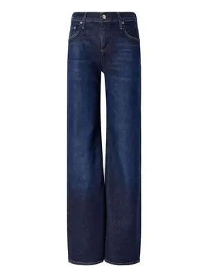 Citizens Of Humanity Citizens Of Humanity Nora Mid-Rise Wide-Leg Jeans Dark Denim