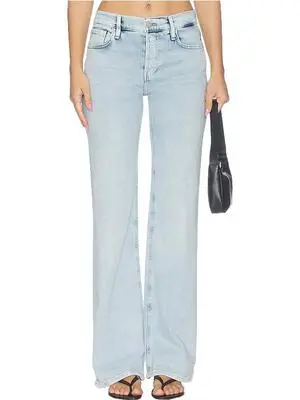 Hudson Jeans Rosie High Rise Wide Leg Jeans - Seaview