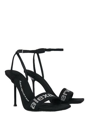 Alexander Wang Julie Billboard 105mm Stiletto Sandals - Black