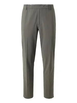 JAMES PERSE Slim-leg Stretch Cotton-blend Trousers - Green