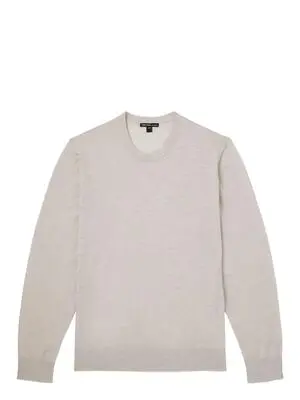 JAMES PERSE Cashmere Crewneck Sweater - Ecru