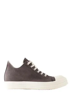 Rick Owens Ramones Lace Up Sneakers - Brick