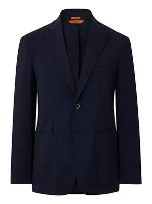 Barena Venezia Virgin Wool Suit Jacket - Blue