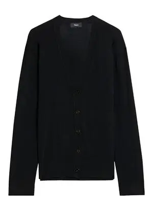Theory Wool Cardigan - Black