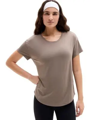 Athleta Athleta Move With Ease T-Shirt Umber