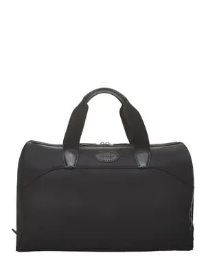 Hermès Toile Buffalo Leather Pet Carrier - Black