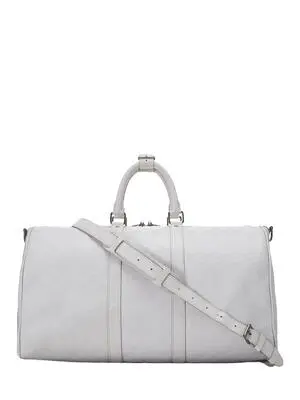 LOUIS VUITTON Damier Infini Keepall Bandouliere 45 - Grey