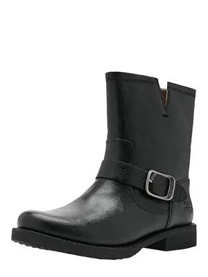 FRYE AND CO. Chesnee Buckled Ankle Boots - Black