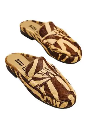 BIBI LOU Bibi Lou Loafer Mules Zebra