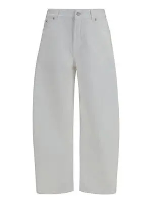 Alaïa Rodeo Jeans - White