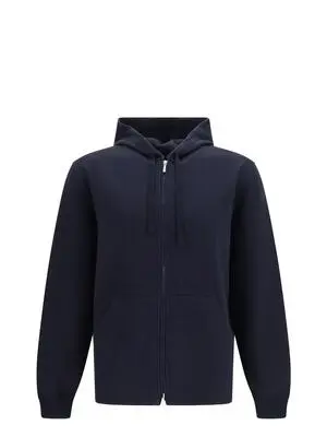 Loro Piana Whitney Hooded Sweatshirt - Blue