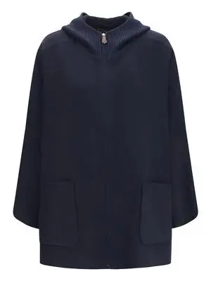 Loro Piana Farrel Cashmere Cape - Blue