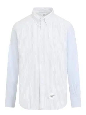 Thom Browne Button Down Shirt - Gray