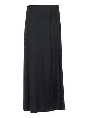 Giorgio Armani Virgin Wool Blend Skirt - Multicolor