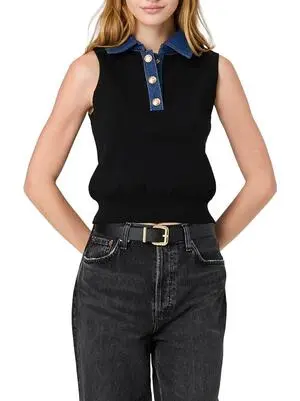 French Connection French Connection Maxime Sleeveless Sweater Black