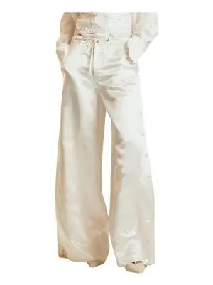 Cynthia Rowley Cynthia Rowley Breakaway Snap Pant White