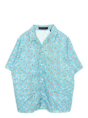 LOUIS VUITTON 2020s Distorted Damier Short-sleeved Shirt