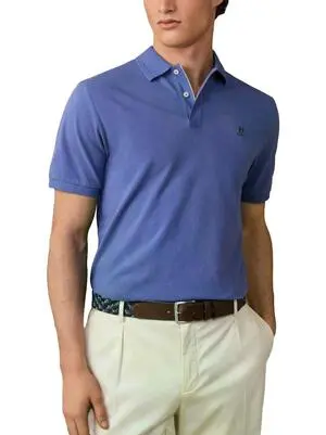 HACKETT LONDON Heritage Polo Shirt - Blue