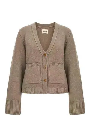 Khaite Scarlet Cardigan - Neutrals